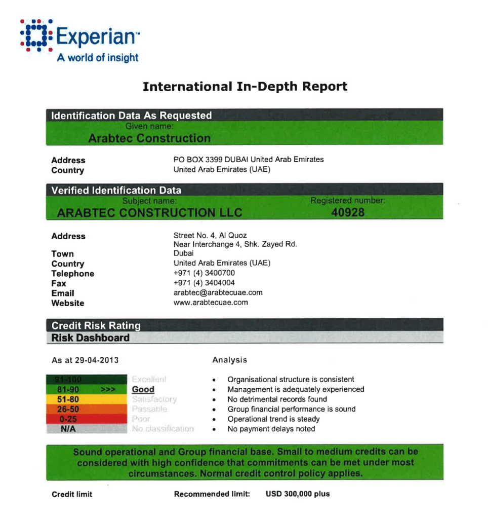 Experian International Reports - NACM Connect