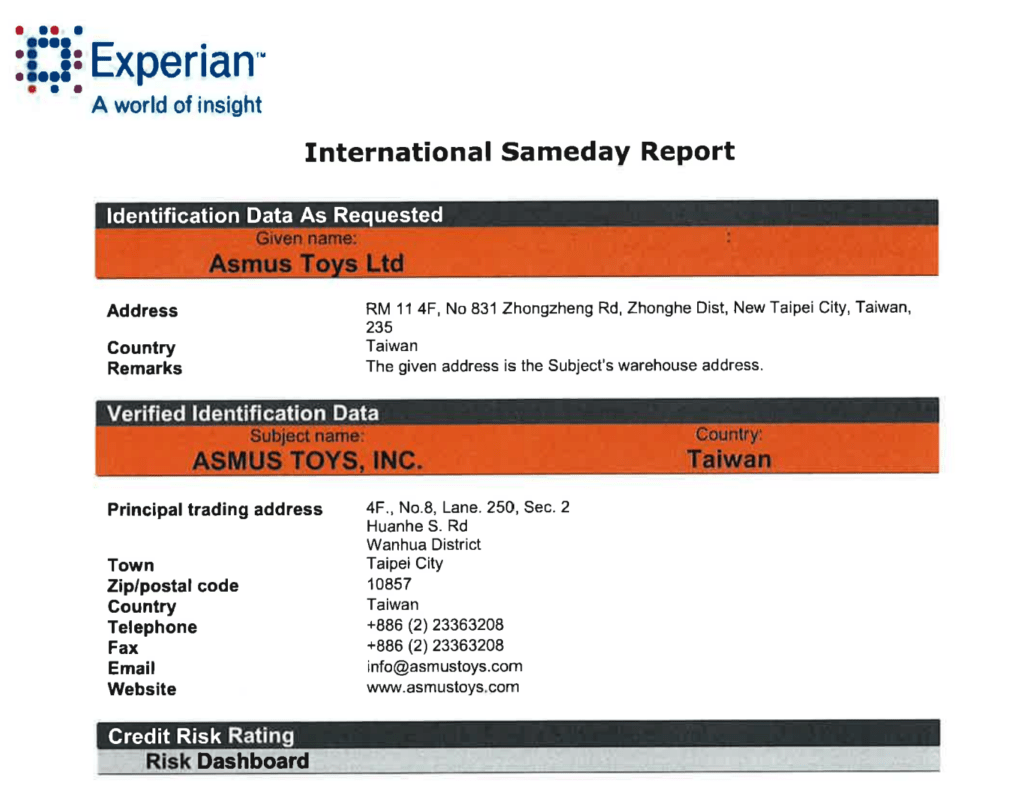 Experian International Reports - NACM Connect
